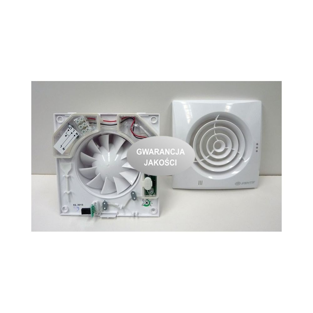 Wentylator osiowy QUIET T timer VENTS fi 100-125 SYSTEMHOME Zielona Góra - SystemHome