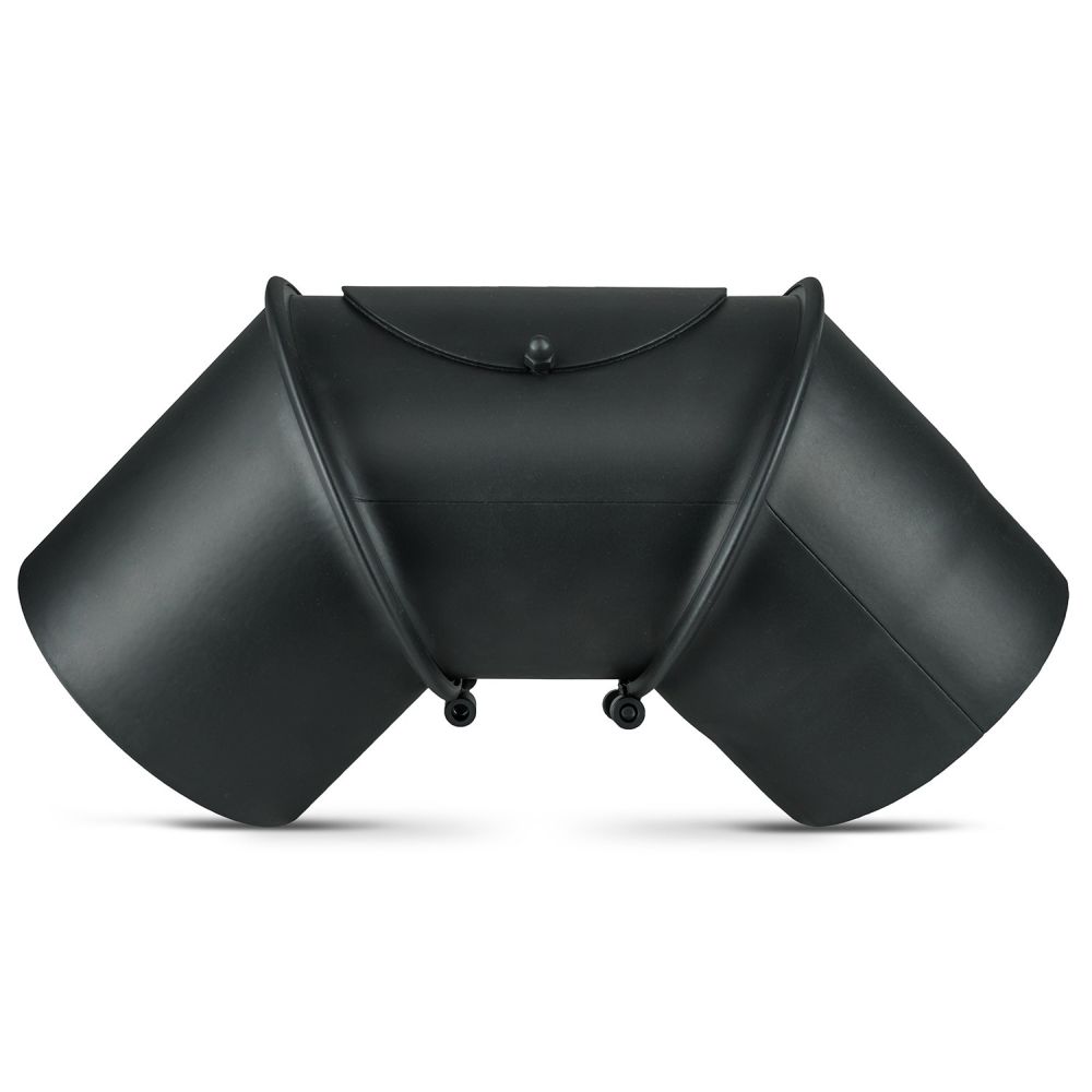 Kolano nastawne z rewizja czarne 90* gr. 2mm SYSTEMHOME Zielona Góra - SystemHome