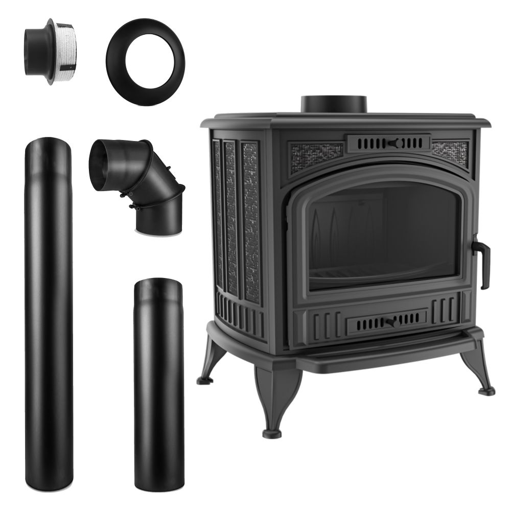 Zestaw Piec KOZA K6 8kW Fi 150 SystemHome Zielona G ra SystemHome