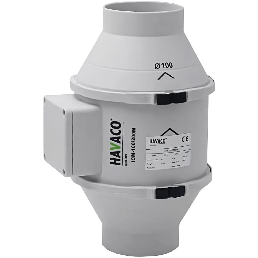 Wentylator kanałowy HAVACO ICM - SystemHome | Zielona Góra - SystemHome