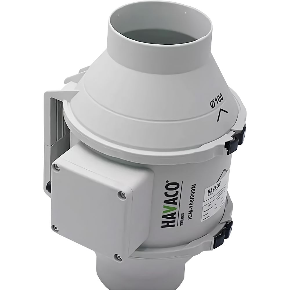 Wentylator kanałowy HAVACO ICM - SystemHome | Zielona Góra - SystemHome